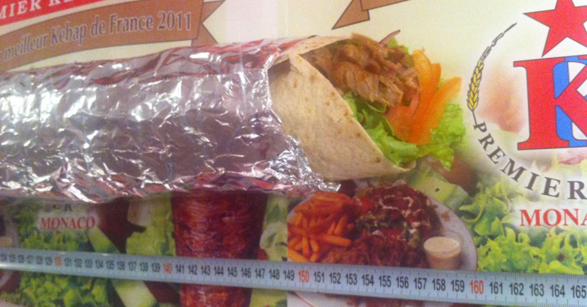 Tentative de record du plus long kebab du monde - Infos Kebab