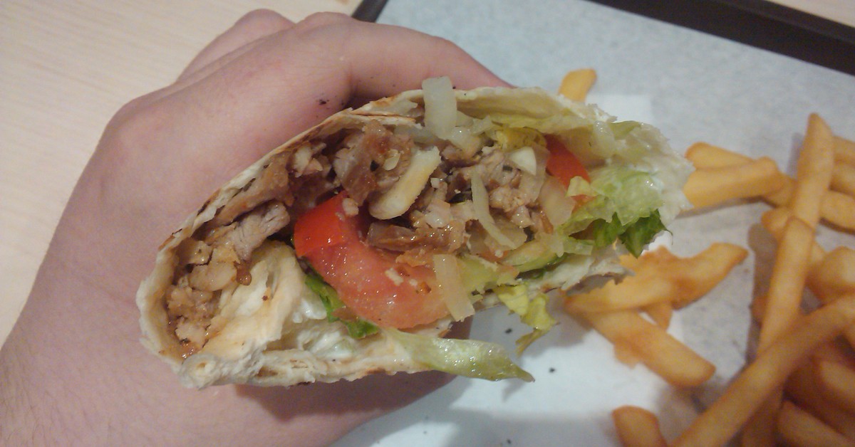 Galette Kebab Complète - Buffet D'Auteuil à Paris - Chroniques du Kebab