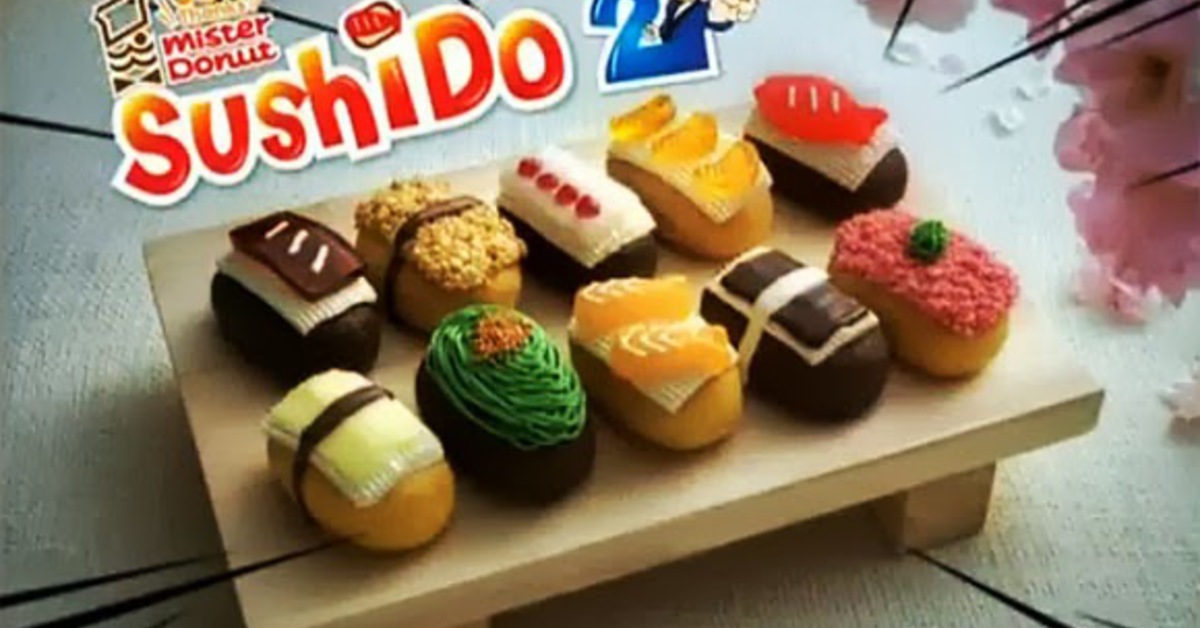 Sushido, des donuts en forme de sushis - Actualités Japon
