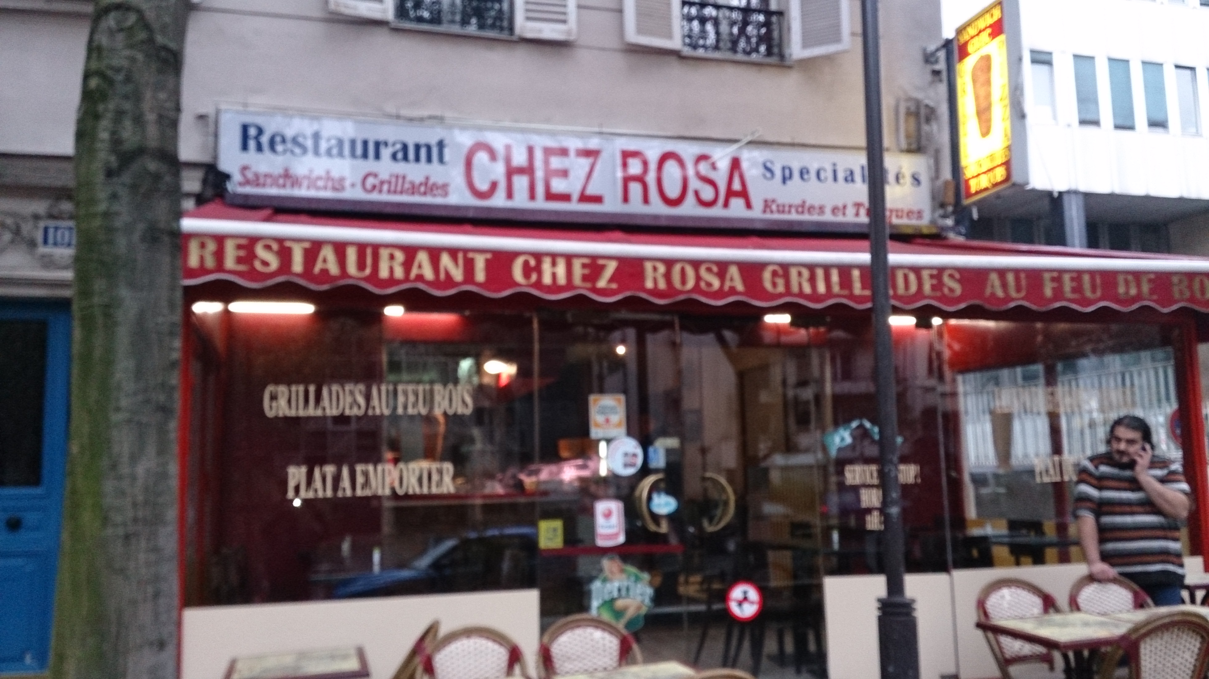 Chez Rosa Paris 13 | Horaires, Téléphone