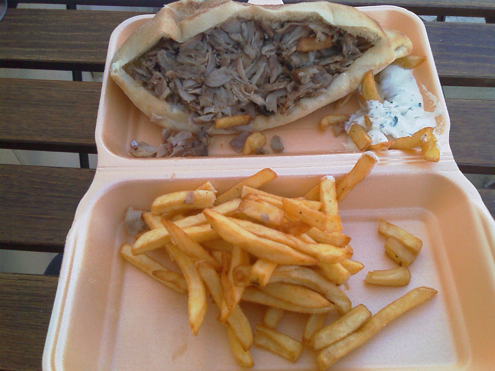 Grec Frites - La Rose d'Asnières à Asnières sur seine - Chroniques du Kebab